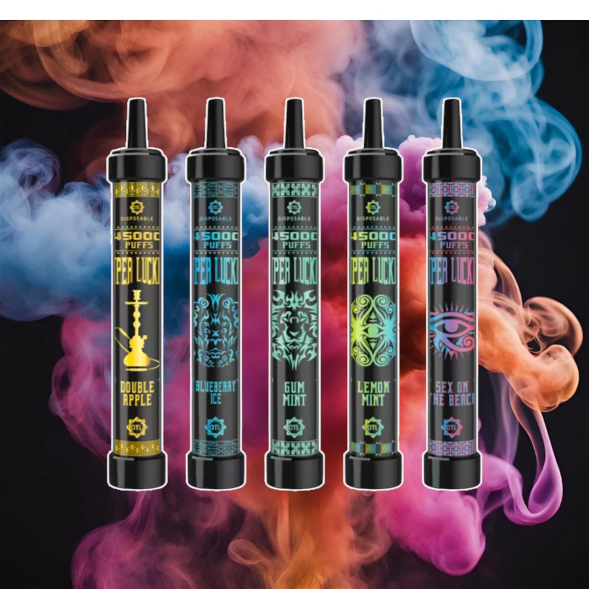 PUFF 45000 SHISHA Super Luckee - 10 Parfums Disponible ! – 10lapuff