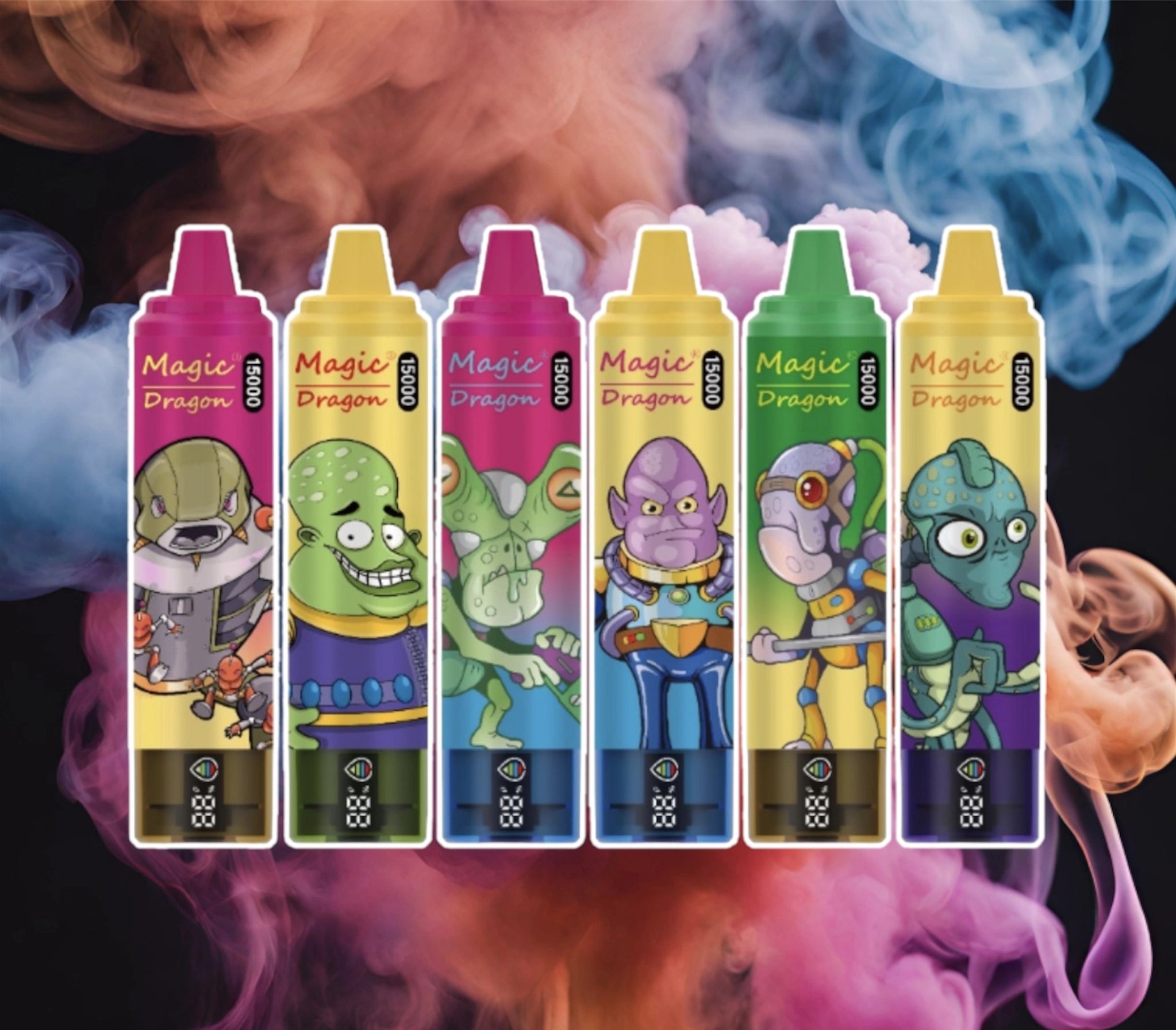PUFF 15000 MAGIC DRAGON - 10 Parfums - prix 18,90€ au lieu de 23,99 ...