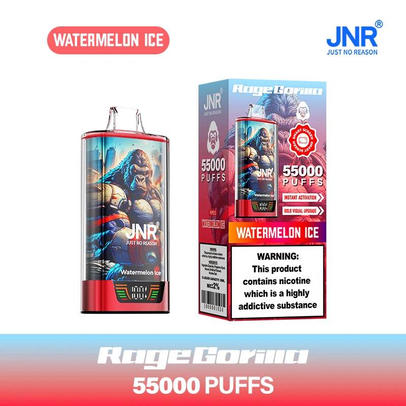 Puff 55000 JNR Rage Gorilla – Très Grande Autonomie & 20 Saveurs – 10lapuff